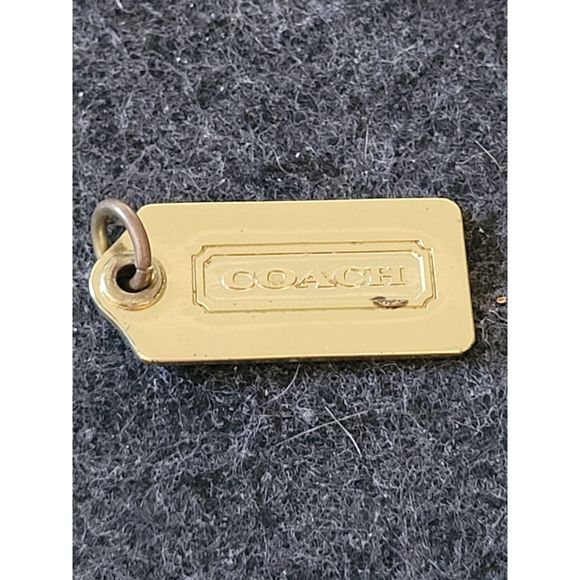 Coach | Accessories | Vintage Coach Metal Bag Taghang Tagbagpurse Charm ...